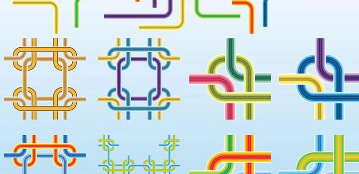 Lineas en vectores - Imagui