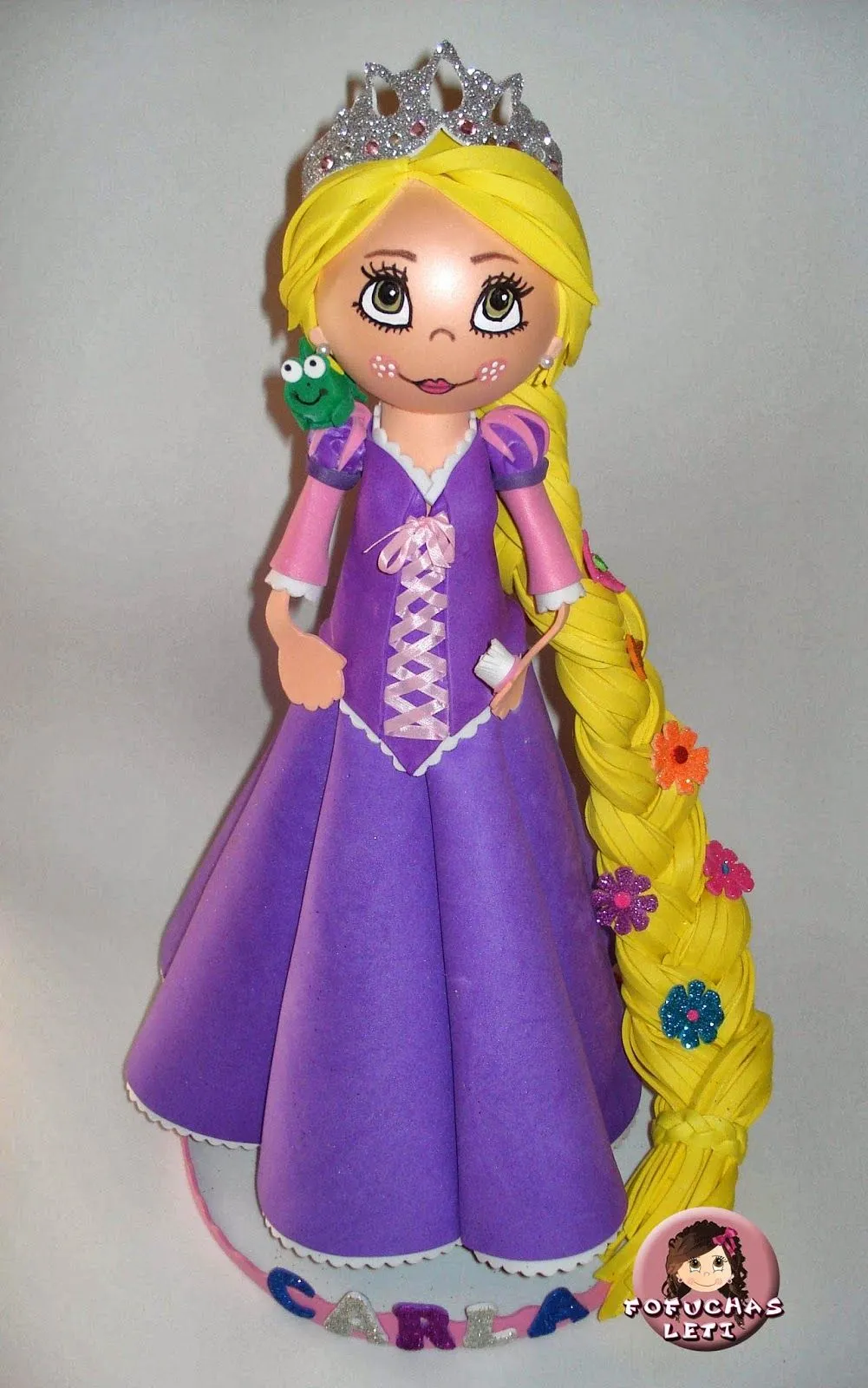 Fofucha princesa rapunzel - Imagui