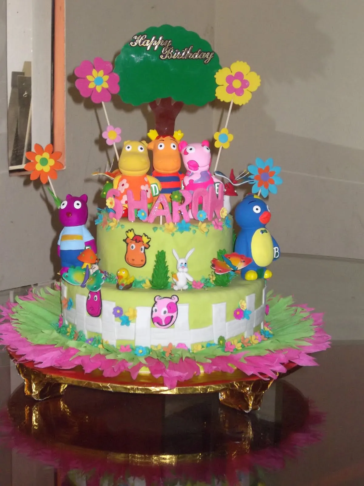 Imagenes tortas Backyardigans - Imagui