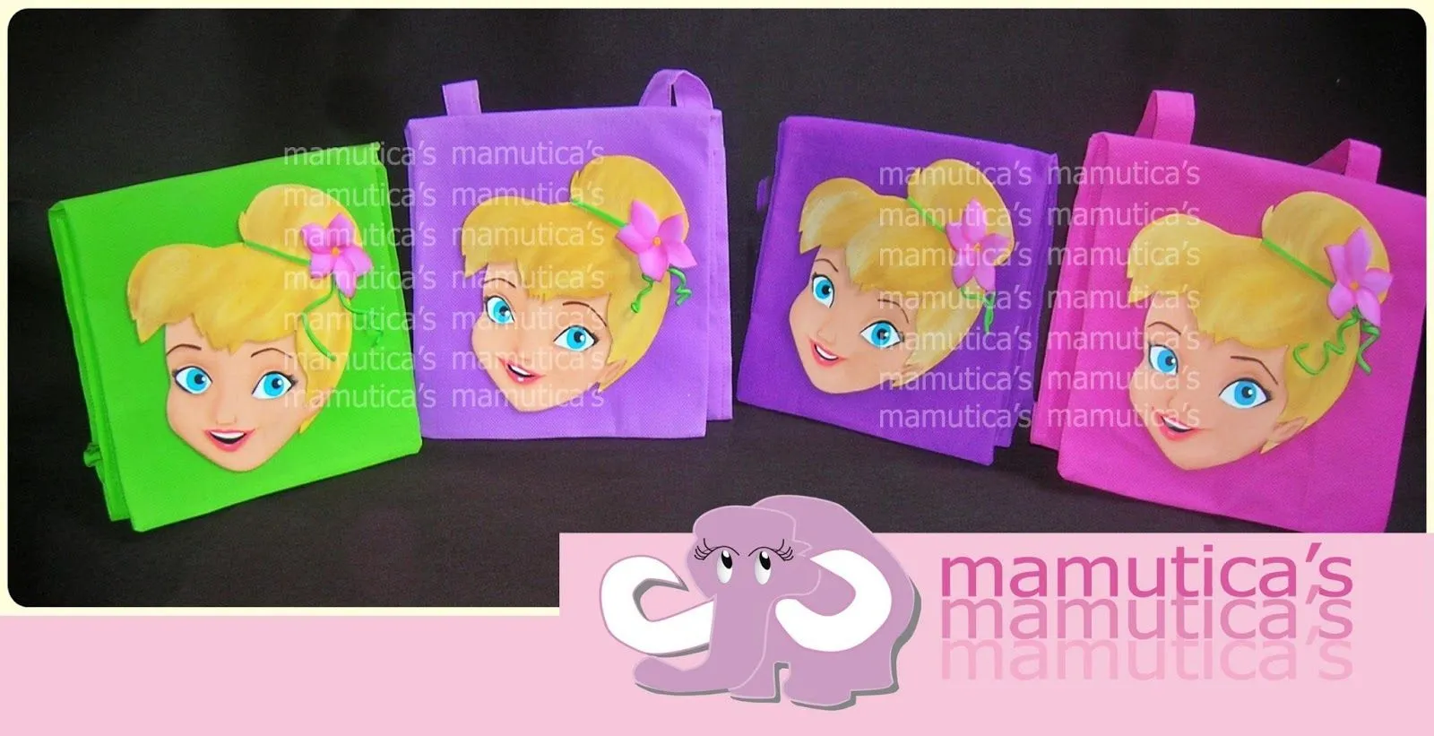 Como hacer cotillon de tinkerbell - Imagui