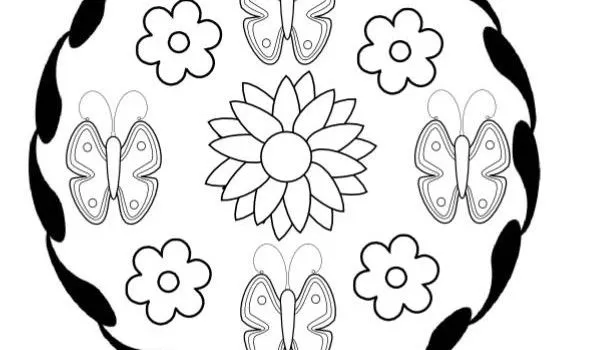 Mandalas de primavera para colorear - 5 fotos e imágenes gratis - Imagui