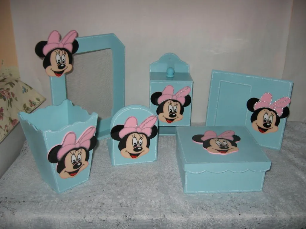 Como hacer portaretratos de Minnie Mouse - Imagui