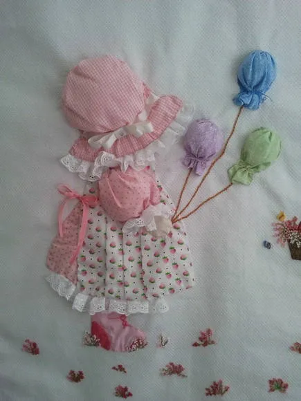 Manta de bebé em patchwork - Imagui