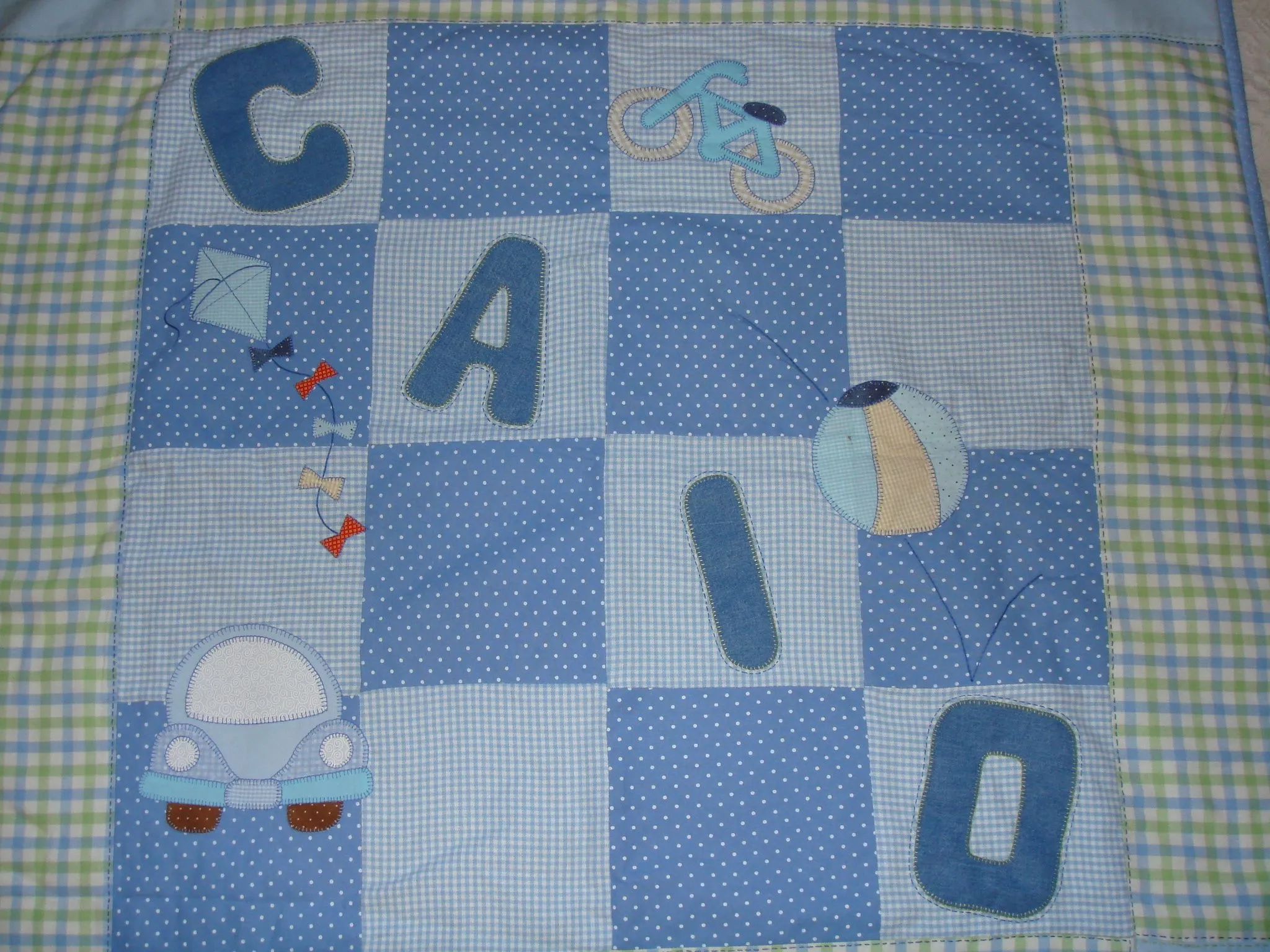 Mantas de patchwork bebé - Imagui