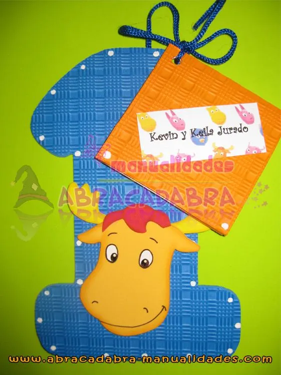 Cotillon Backyardigans para cumpleaños - Imagui