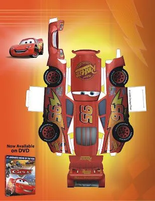 Moldes del rayo mcqueen - Imagui