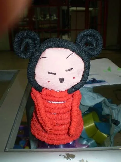 Imagenes de figuras con papel china corrugado - Imagui