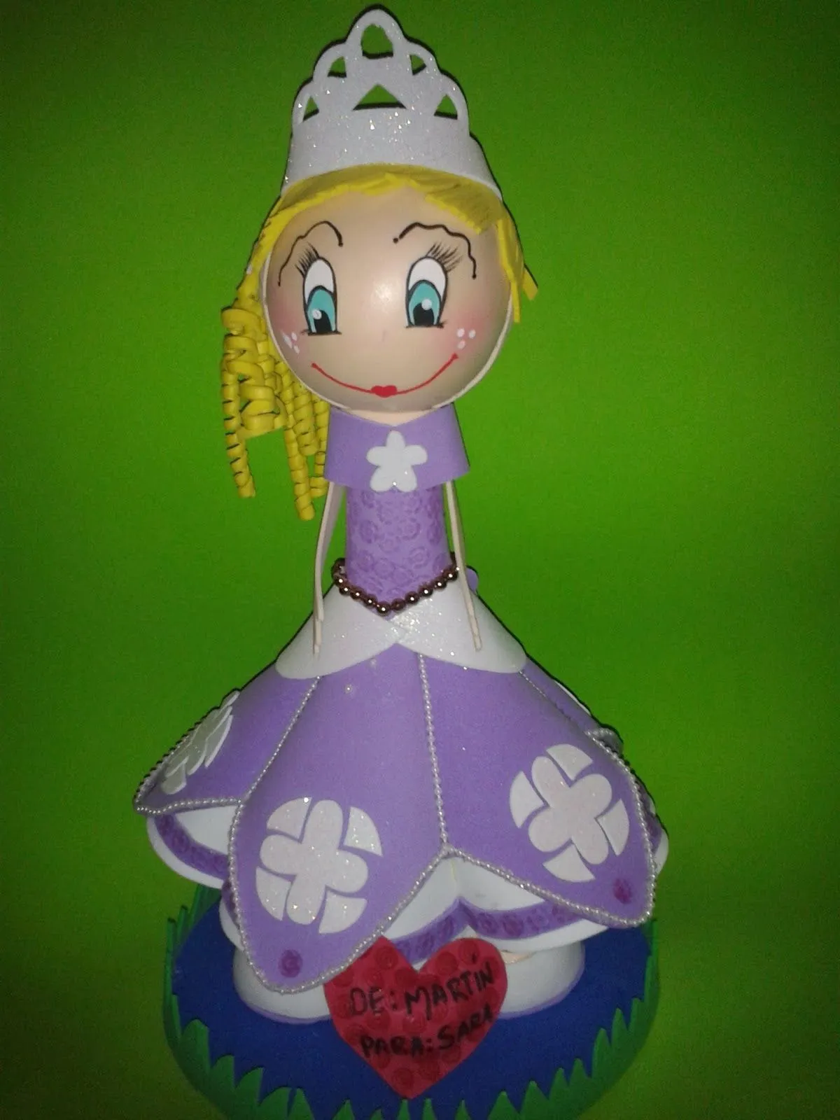 Fofucha de la princesa sofia - Imagui