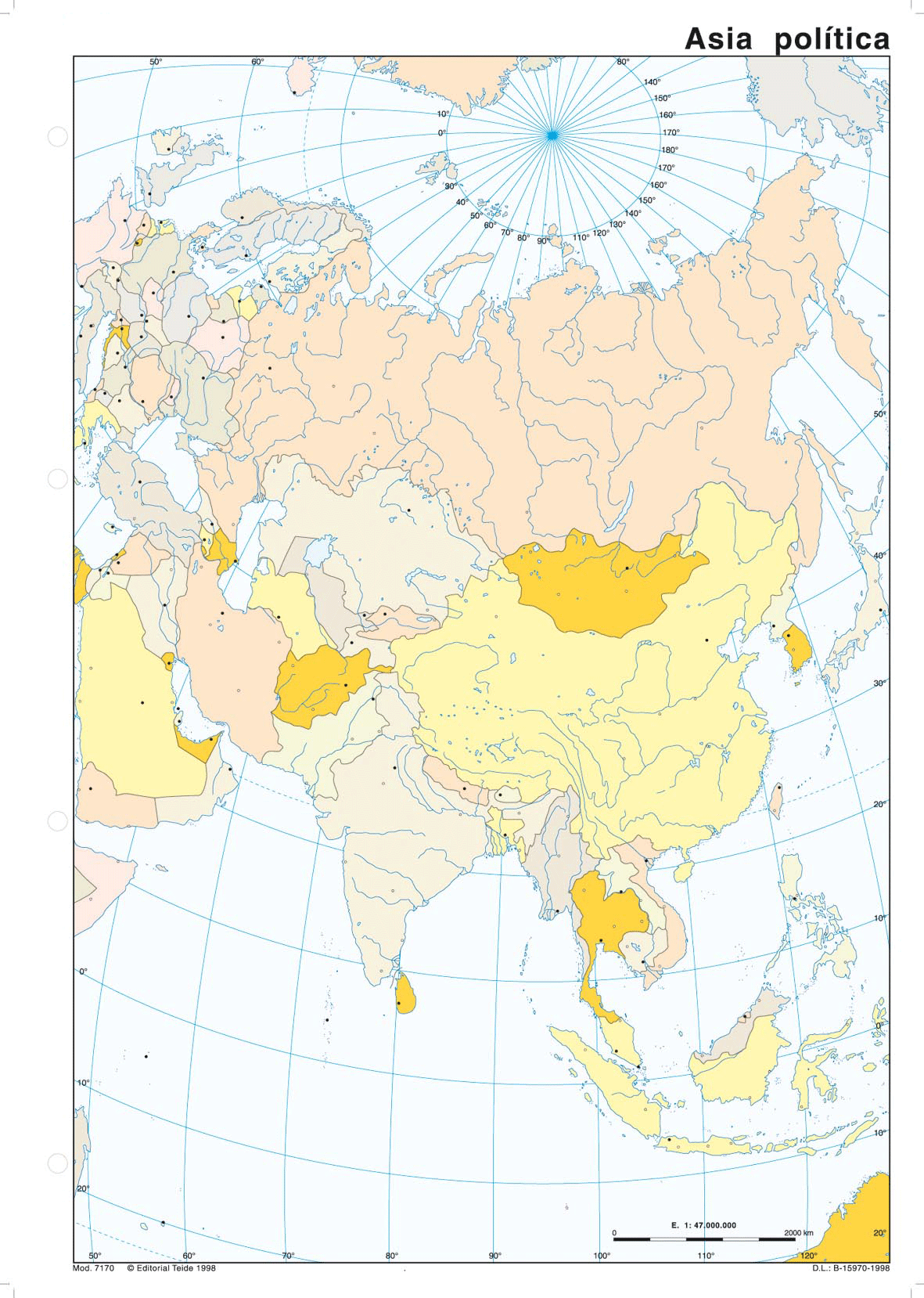 Mapa america mudo - Imagui
