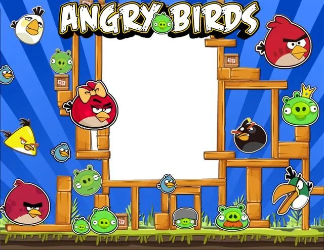 Marcos de Angry Birds - Imagui