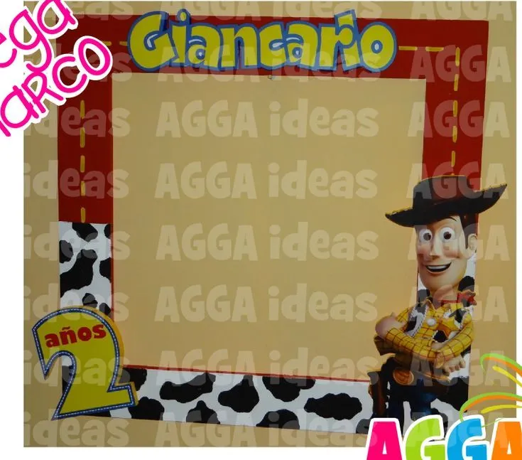 Marcos de foto de Toy Story - 6 fotos e imágenes gratis - Imagui