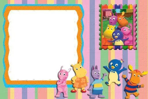 Marcos para fotos backyardigans - Imagui