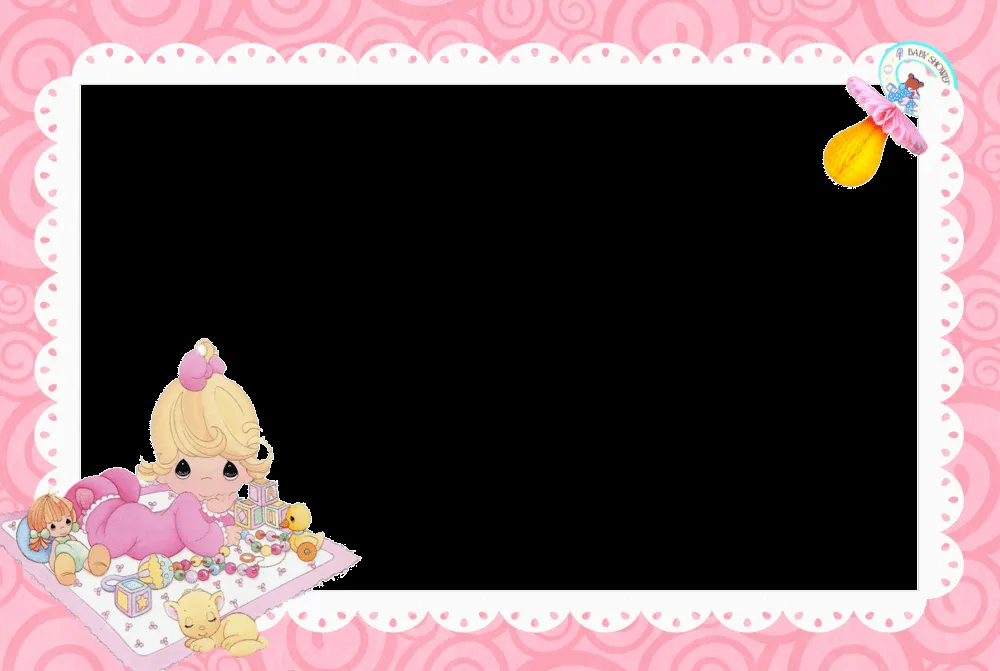 Marco de foto de bebé - Imagui