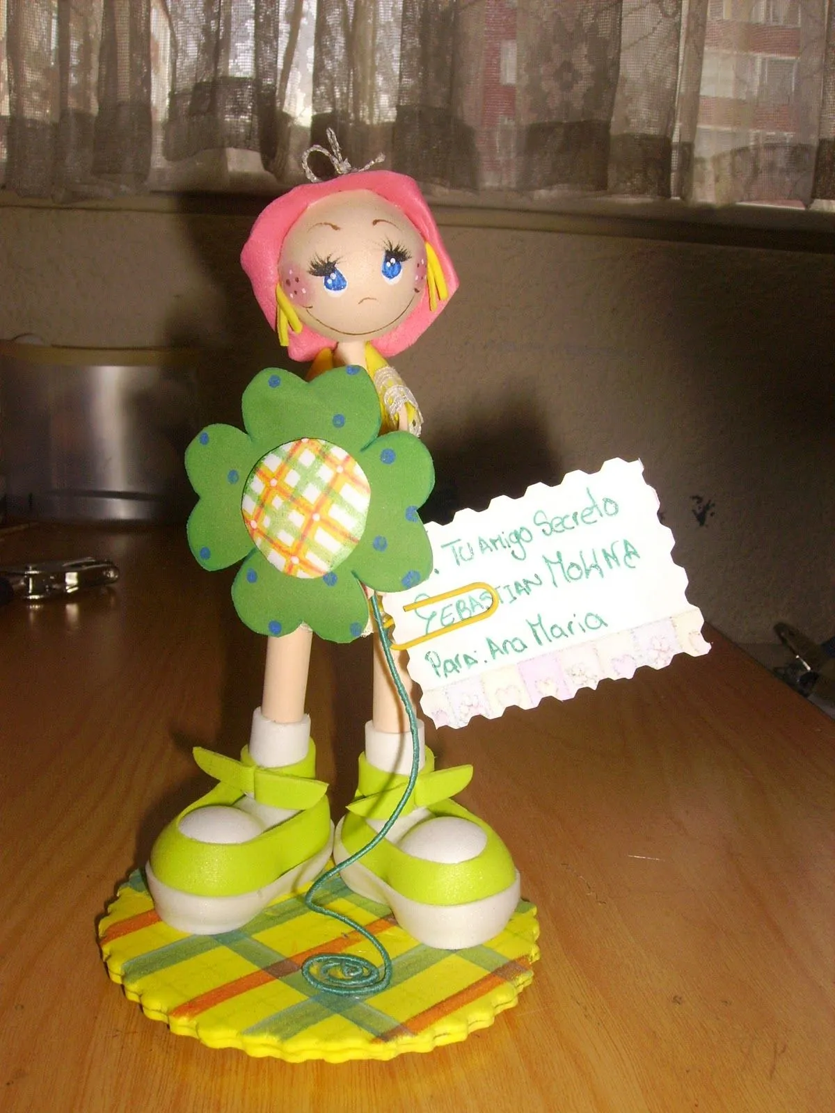 Muñecas en foamy - Imagui