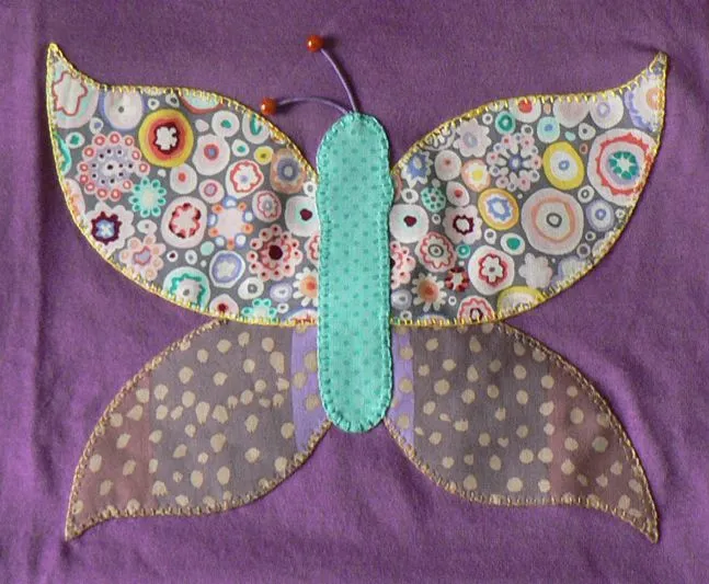 Mariposas para patchwork - Imagui