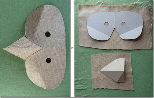 Mascara de perico en foami - Imagui