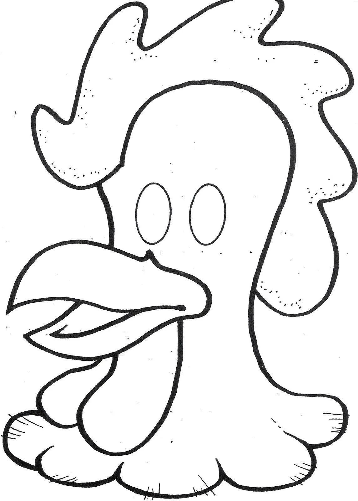 Mascara de animales de la granja para colorear - Imagui