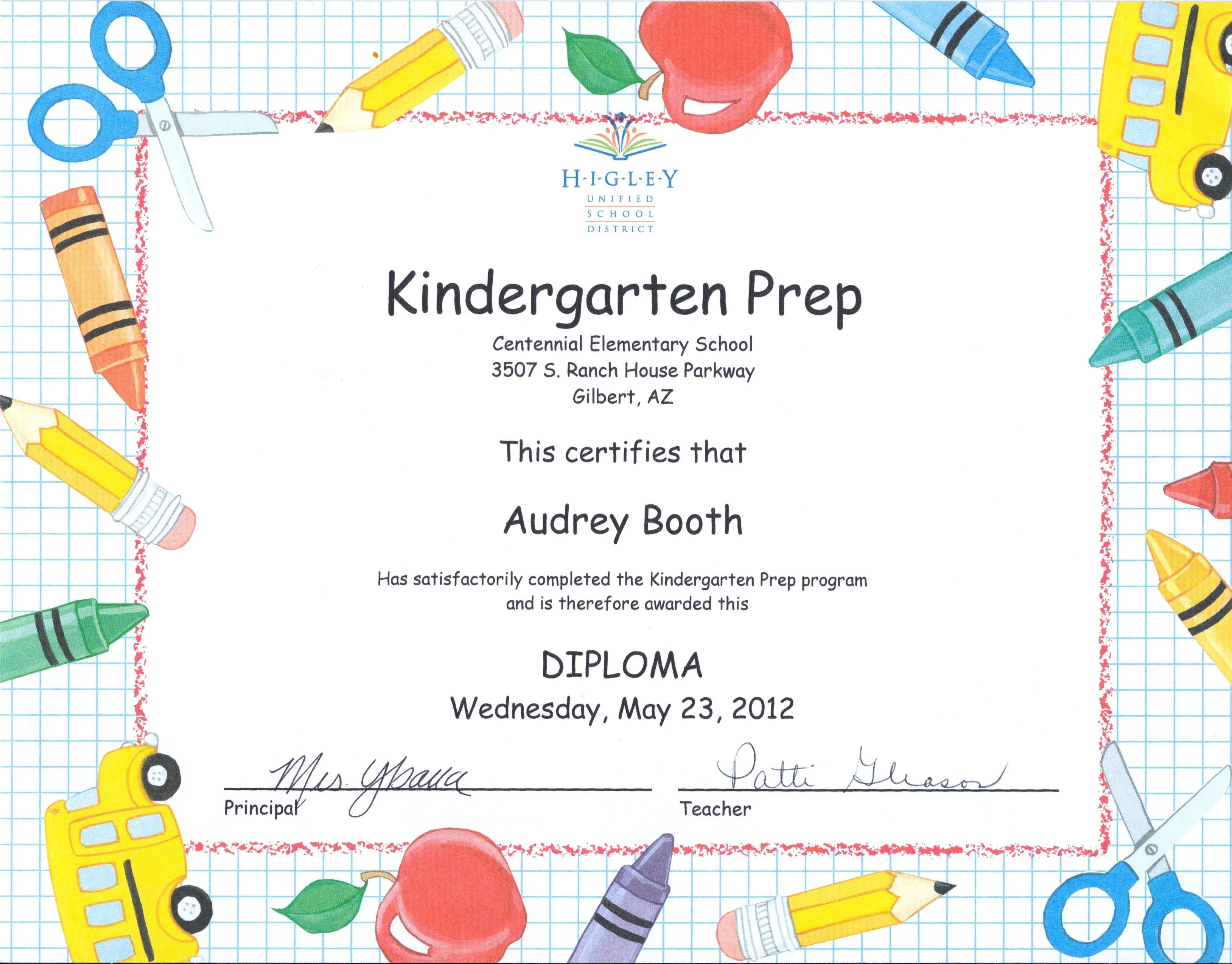 Diplomas de kinder - Imagui