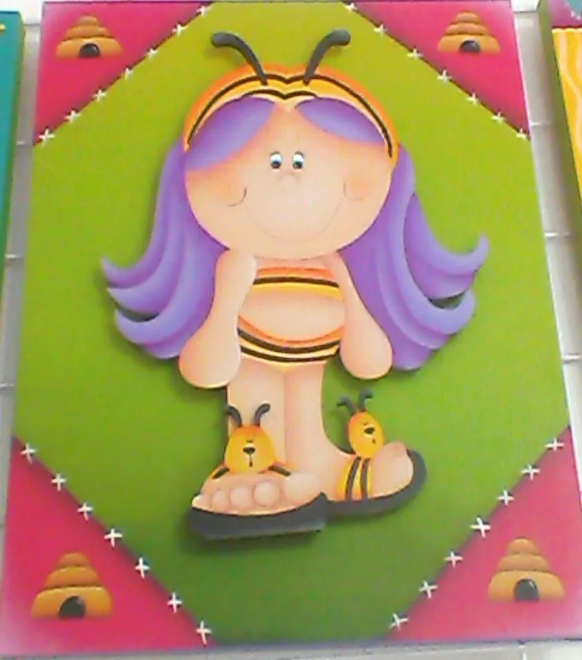 Cuadros en country para niñas - Imagui