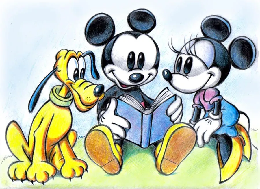 Mickey Mouse Minnie y Pluto - Imagui