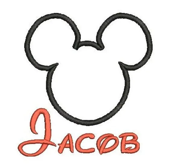 Mickey Mouse head template - Imagui