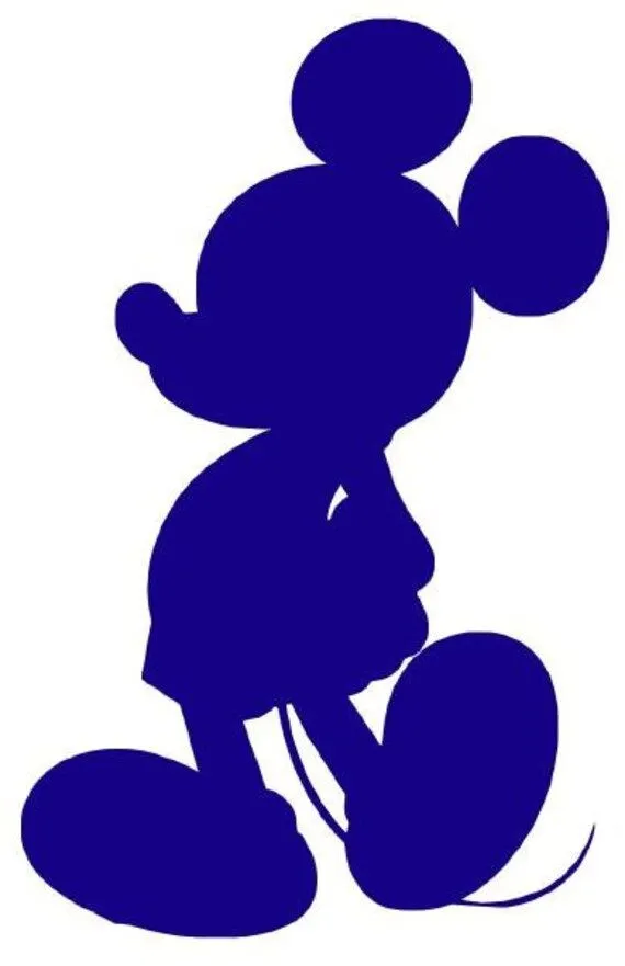 Mickey Mouse silhouette - Imagui