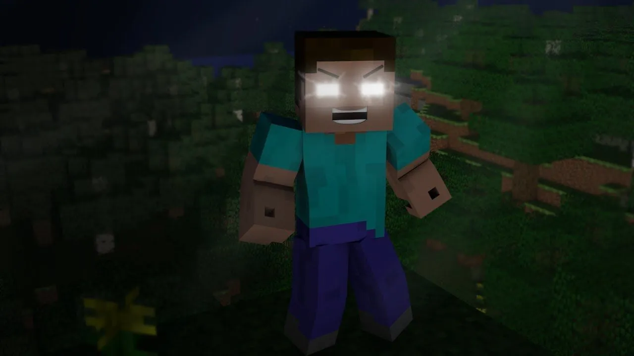 Minecraft Herobrine - Imagui