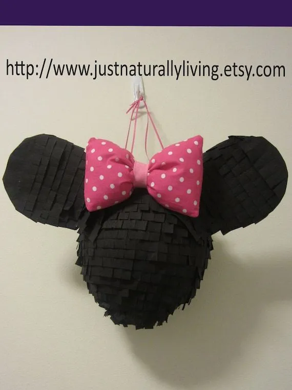 Piñata de Minnie manual - Imagui