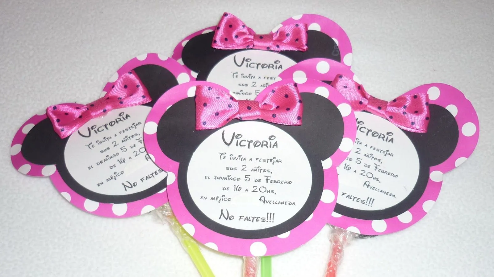 INVITACIONES MINNI MOUSE - Imagui