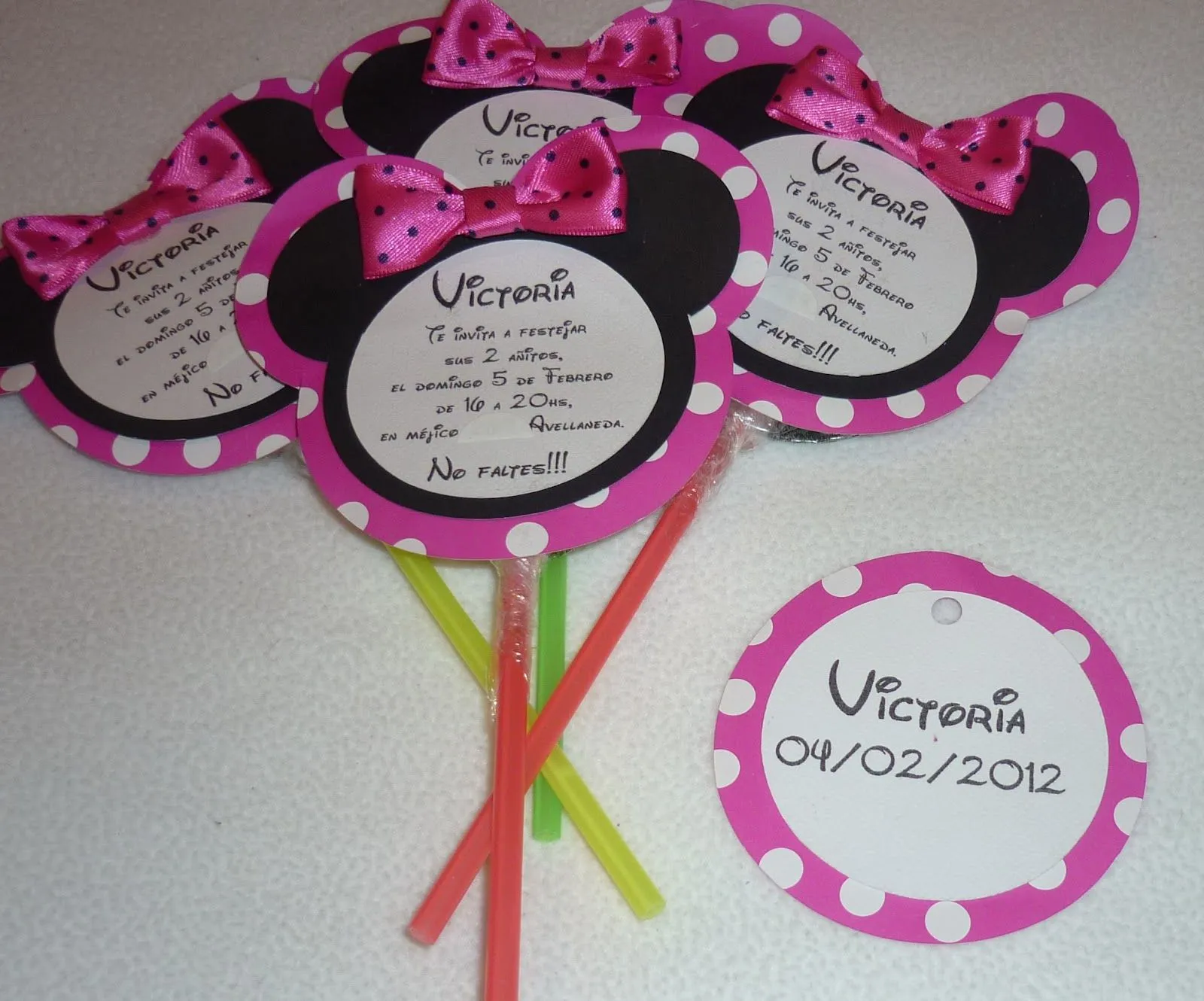 Souvenirs de Minnie con foto - Imagui