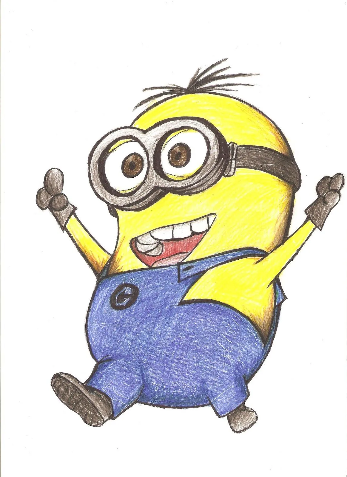 Dibujo de minions - Imagui