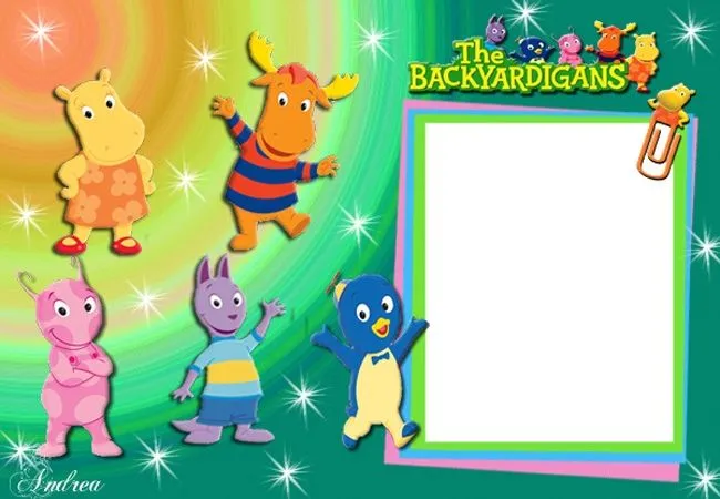 Molduras Backyardigans - Imagui
