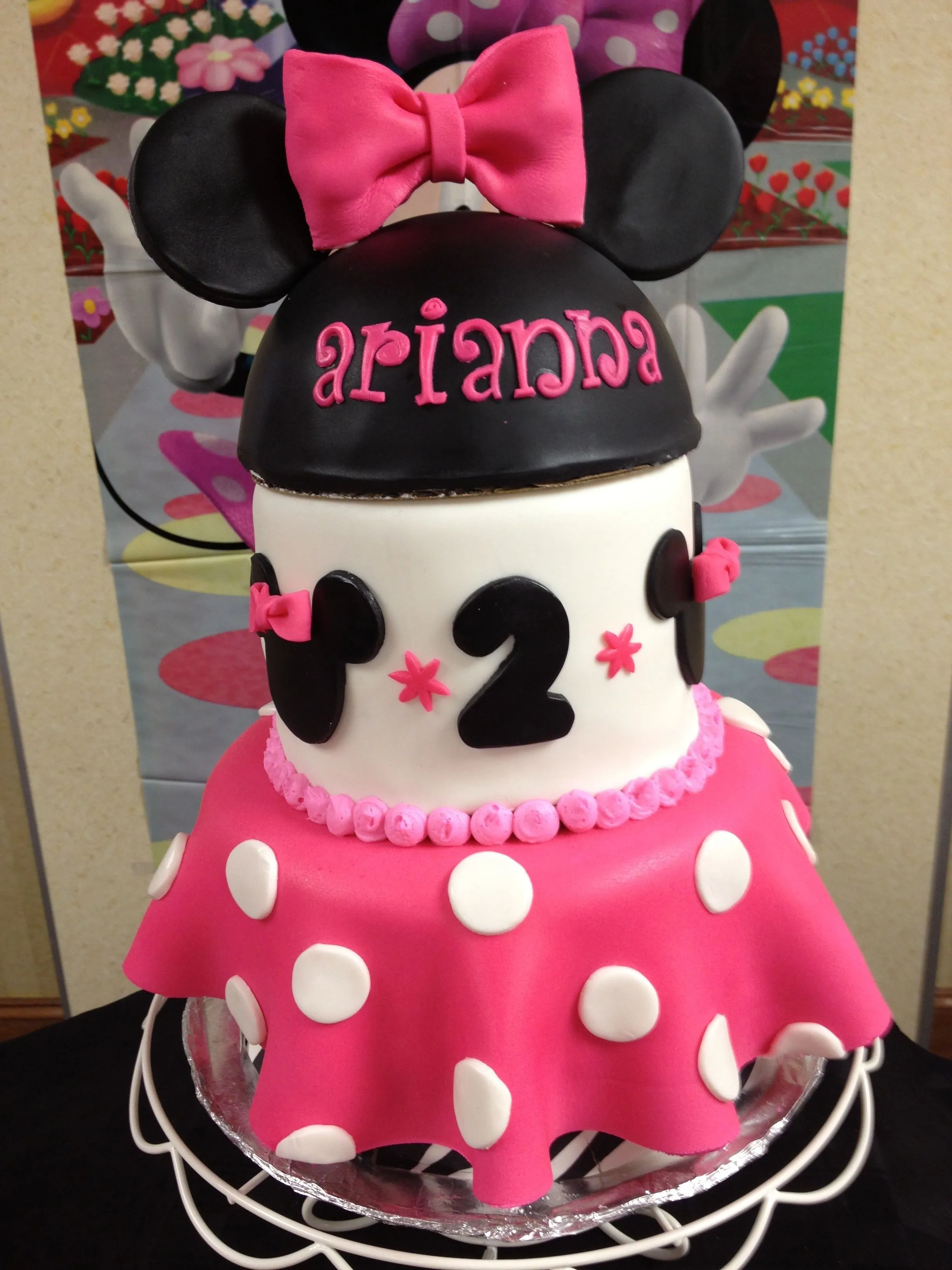 Minnie Mouse de fondant - Imagui