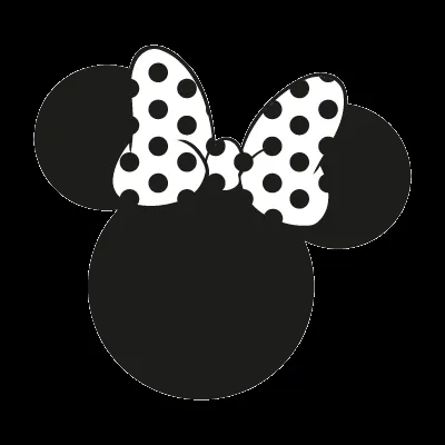 Cara de Minnie Mouse vector - Imagui