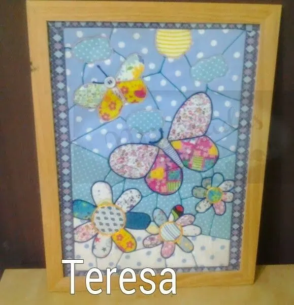 Cuadros de patchwork - Imagui