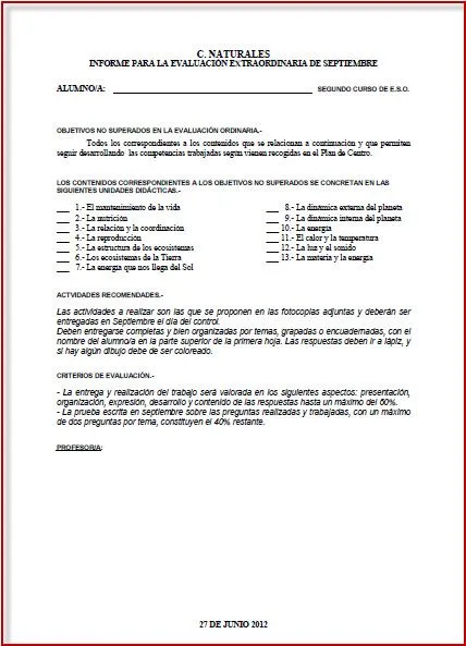 Imagenes de un modelo de informe - Imagui