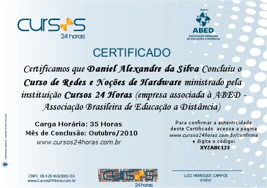 Modelo de certificados de cursos - Imagui