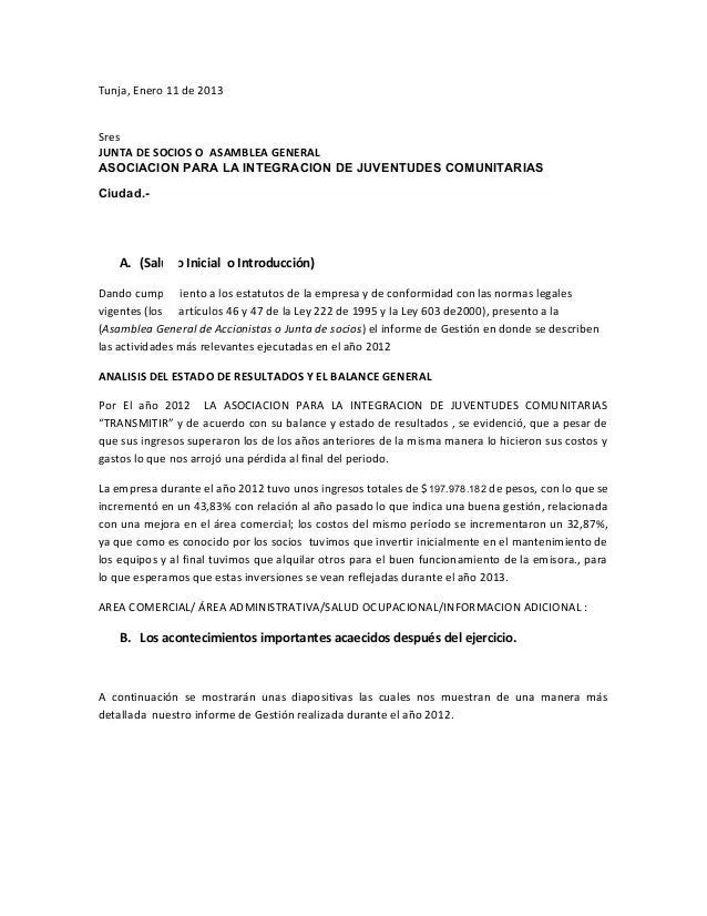 Modelos de informe - Imagui