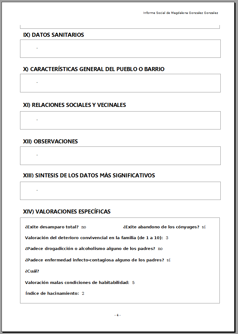 Modelo de informes - Imagui