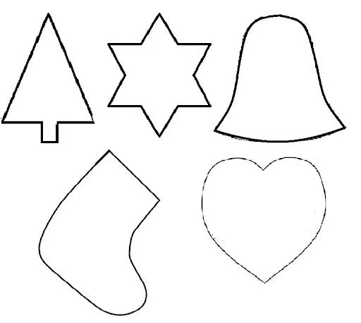 Moldes navidenas - Imagui