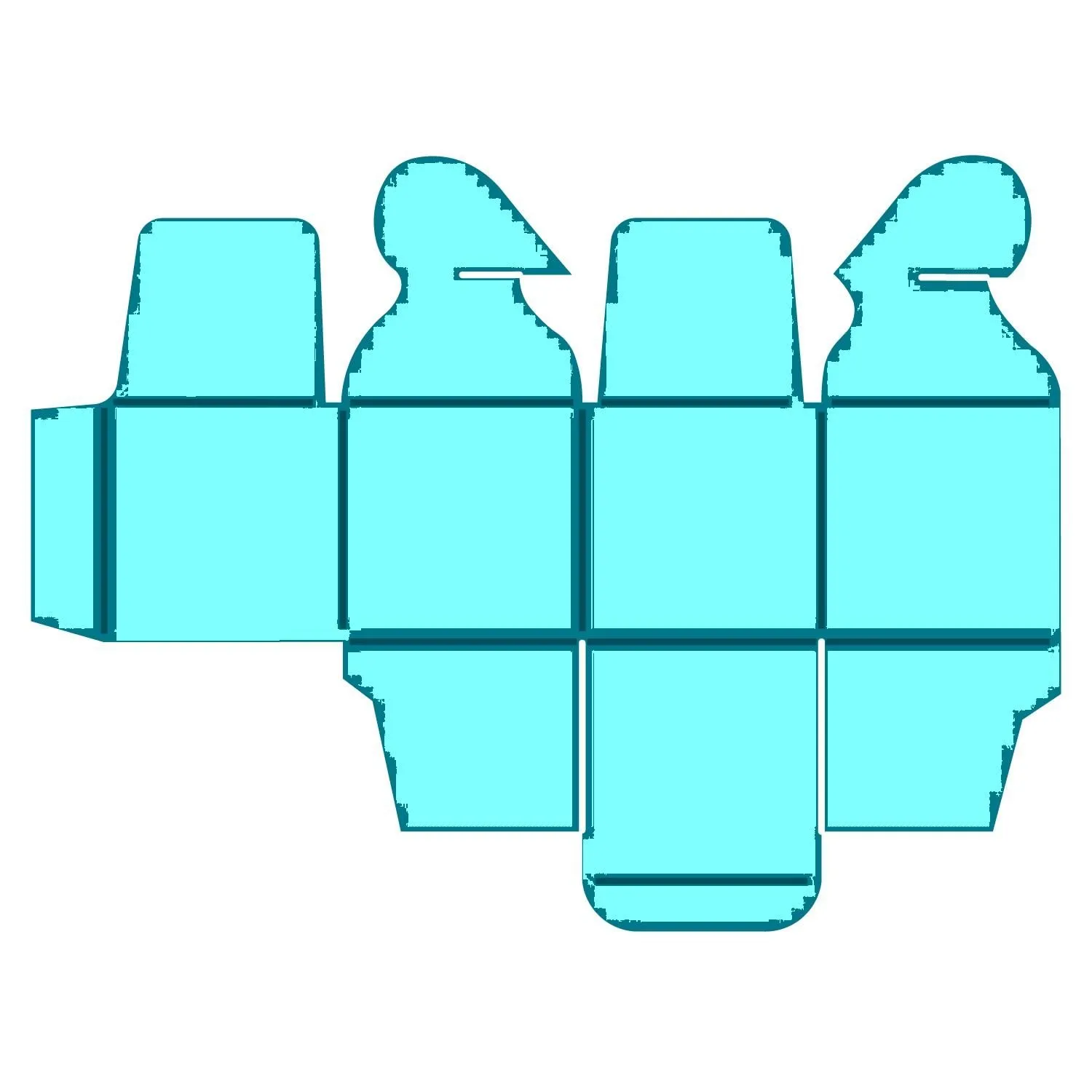 Moldes De Cajas Corazon Imagui