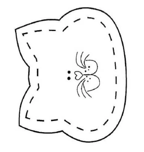 Moldes de gatos de patchwork - Imagui