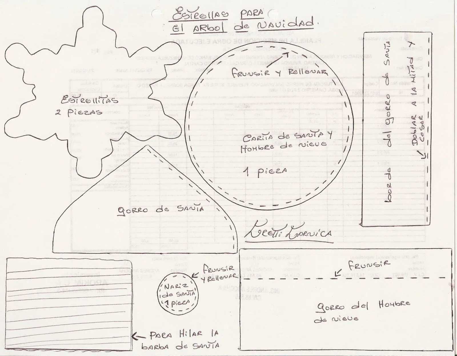 Moldes para cojines navideños - Imagui
