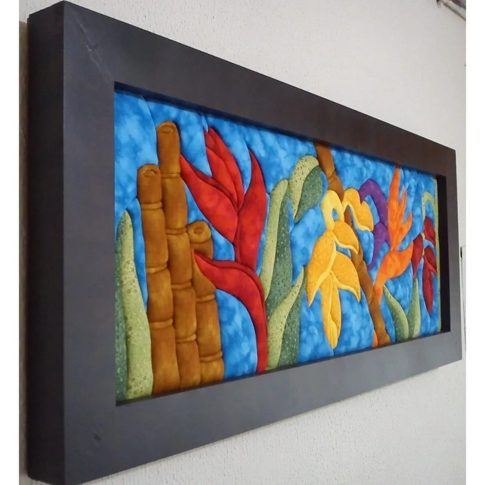 Cuadros en patchwork sin aguja - Imagui