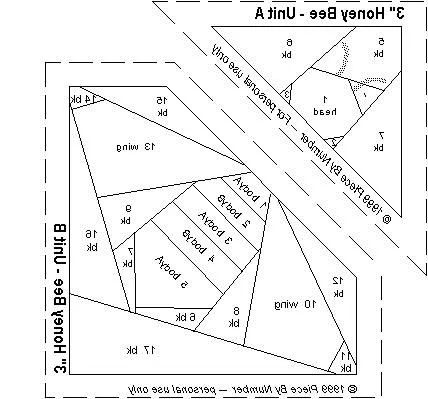 Moldes patchwork gratis - Imagui