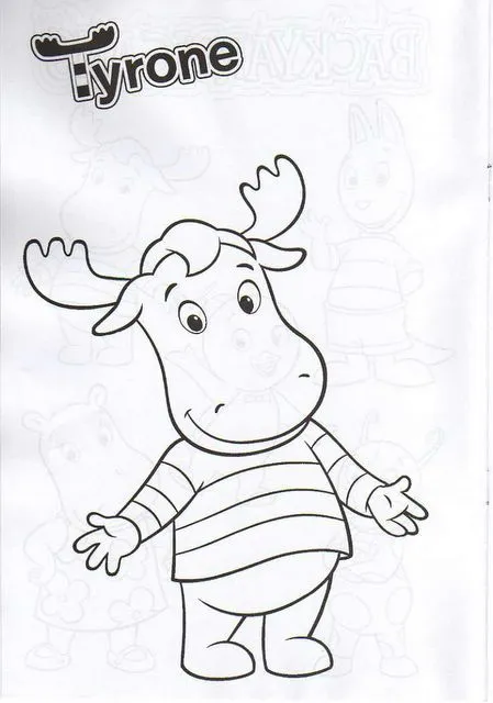 Moldes e imagenes de Backyardigans - Imagui