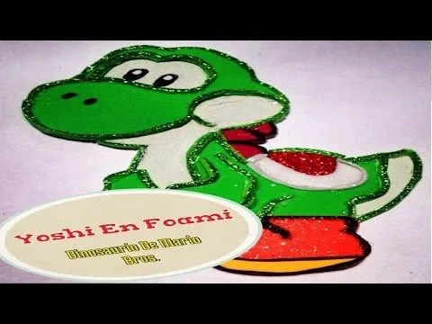 Moldes de yoshi en foami - Imagui