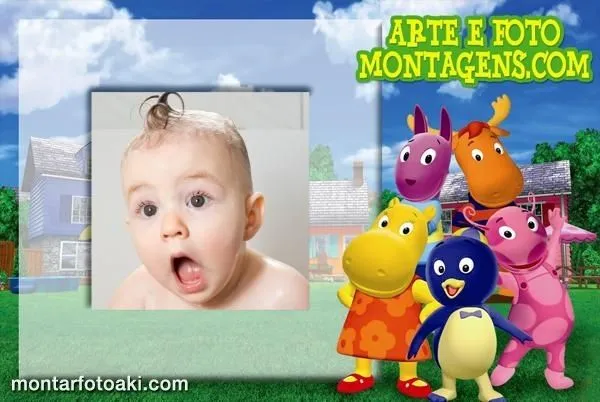 Molduras de Backyardigans - Imagui