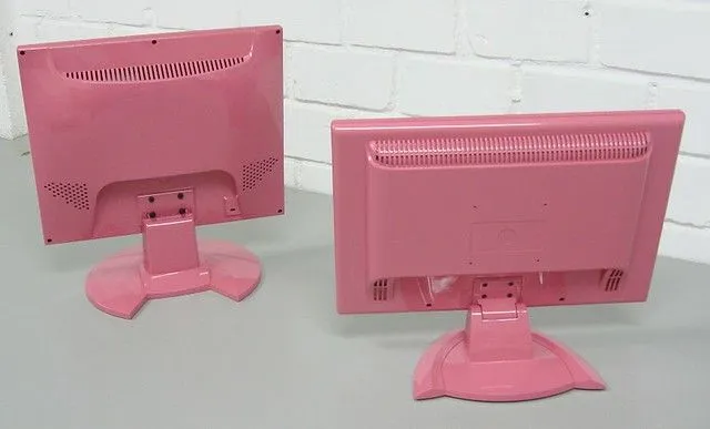 Monitor rosa - Imagui