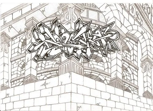 Bocetos graffiti - Imagui